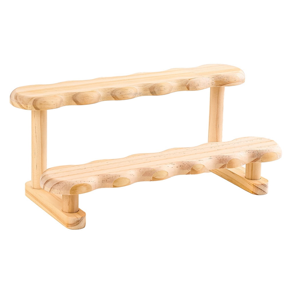 Multi Level Solid Wood Shelf Organizers for Blind Box Figures Display ...