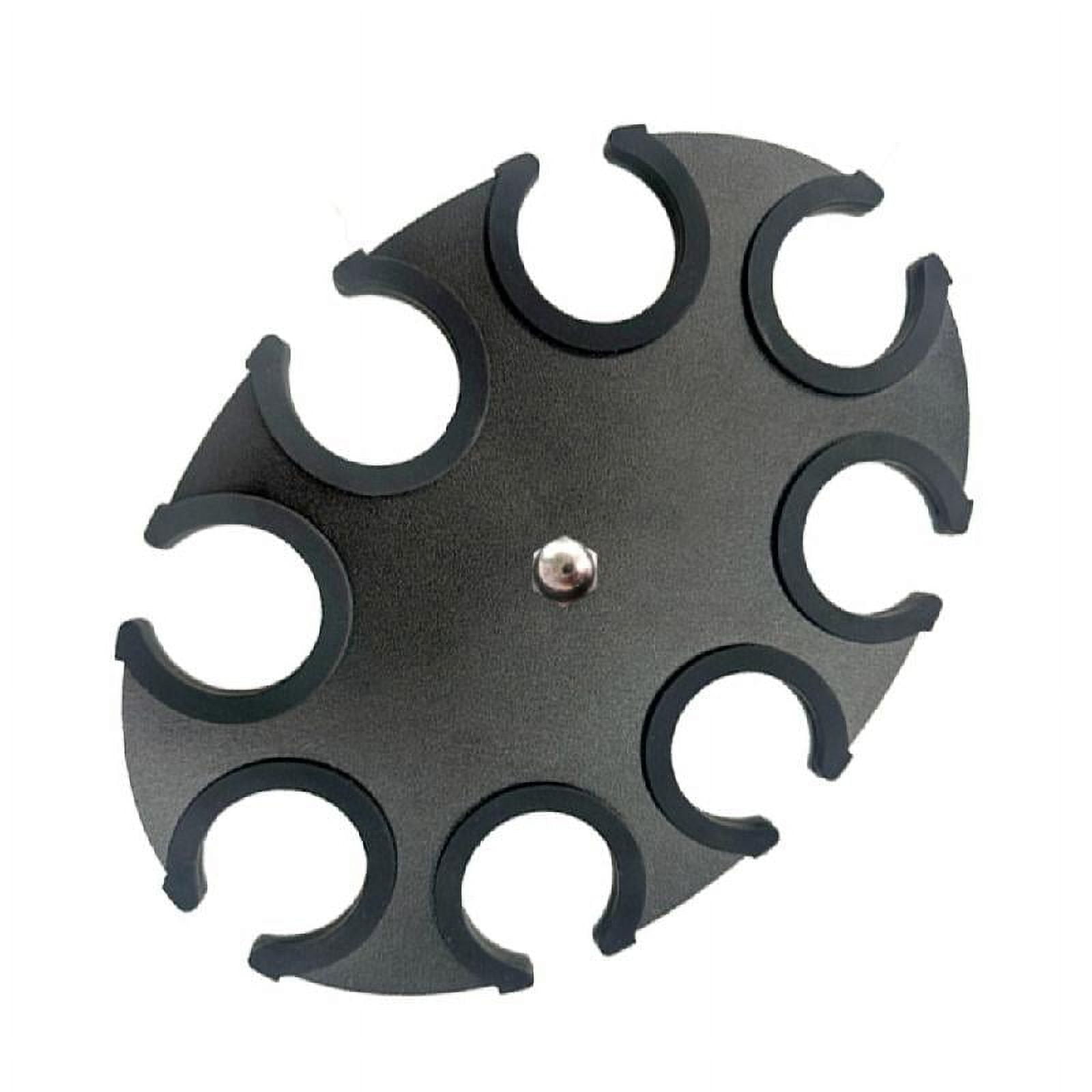 Multi Microphone Display Holder Mic Stand Adapter Round Shape Tray ...