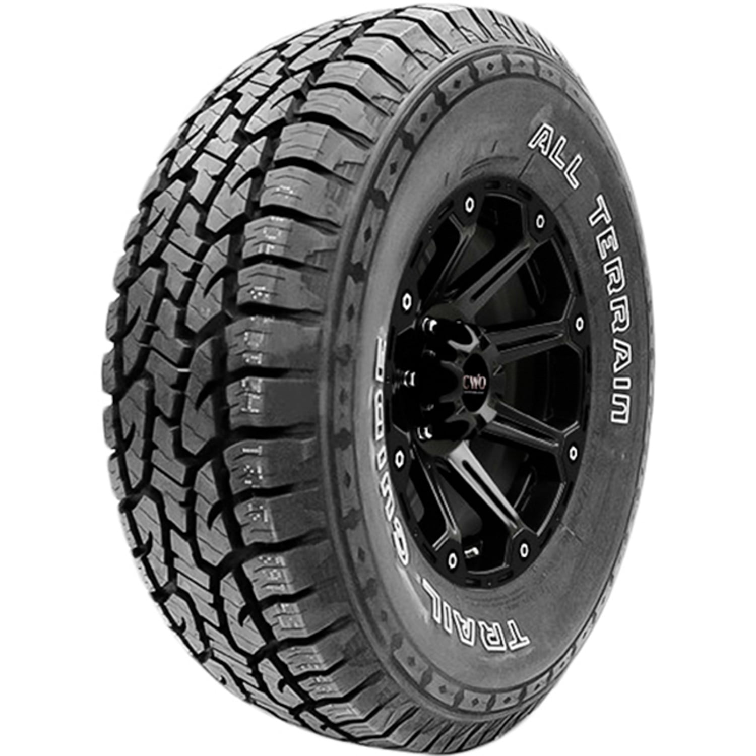Multi-Mile Trail Guide All Terrain LT 275/70R18 E 10 Ply AT A/T Tire ...
