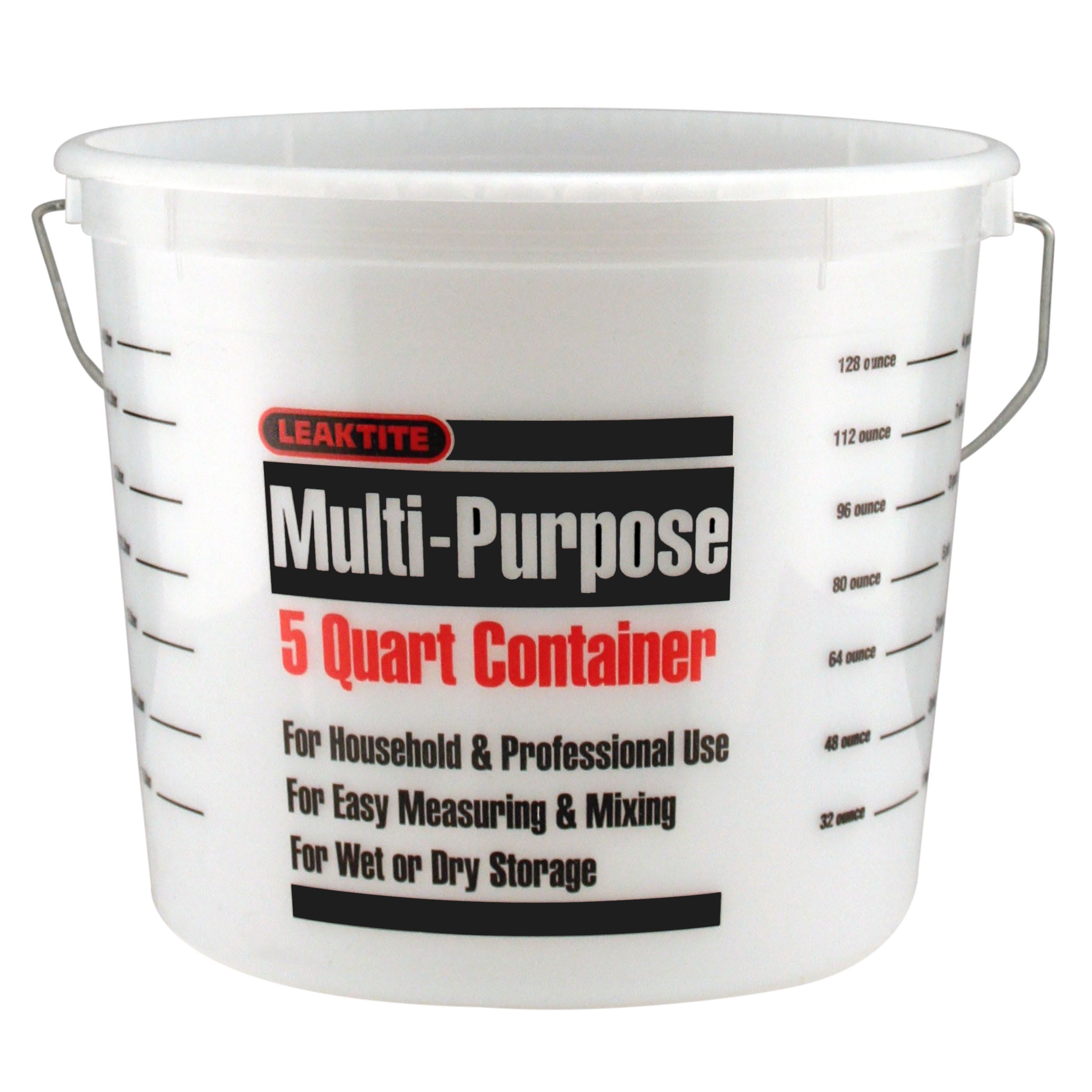 Multi Mix Polysteel Rim 5-Quart Pail - Walmart.com