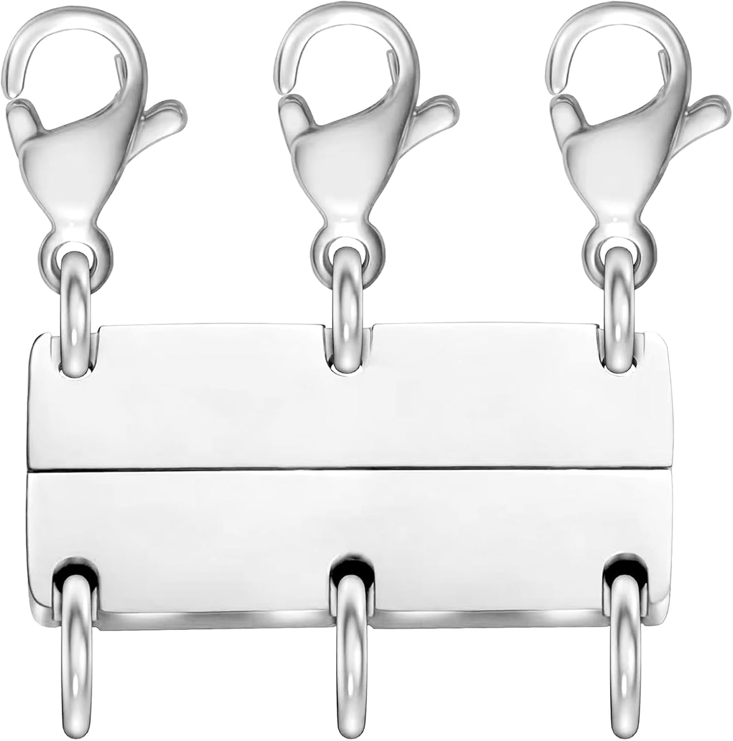 Multi Necklace Layering Clasps Magnetic Necklace Clasp,Gold and Silver ...