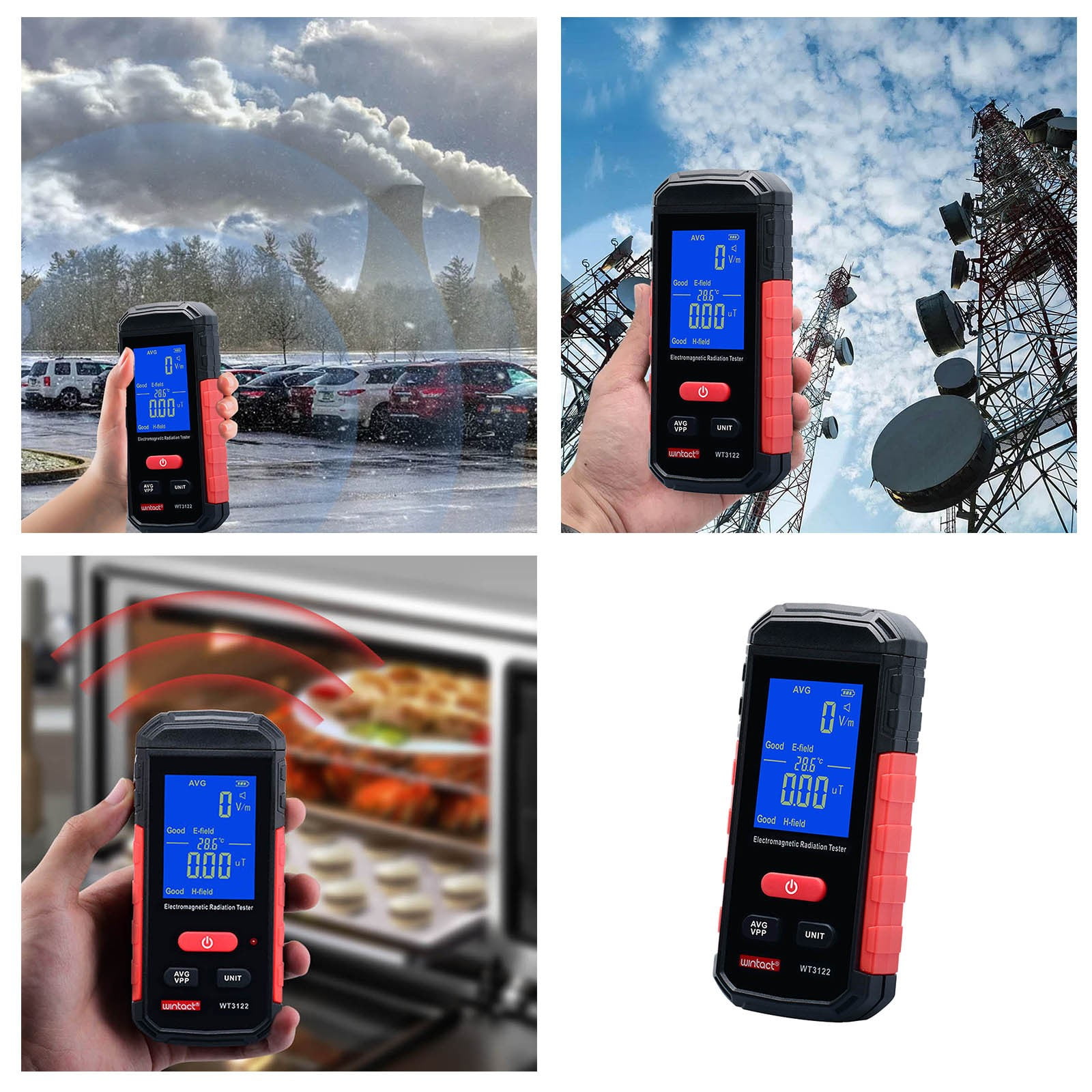 Multi Nuclear Radiation Geiger Counter Radiation Radiation Dosimeter ...