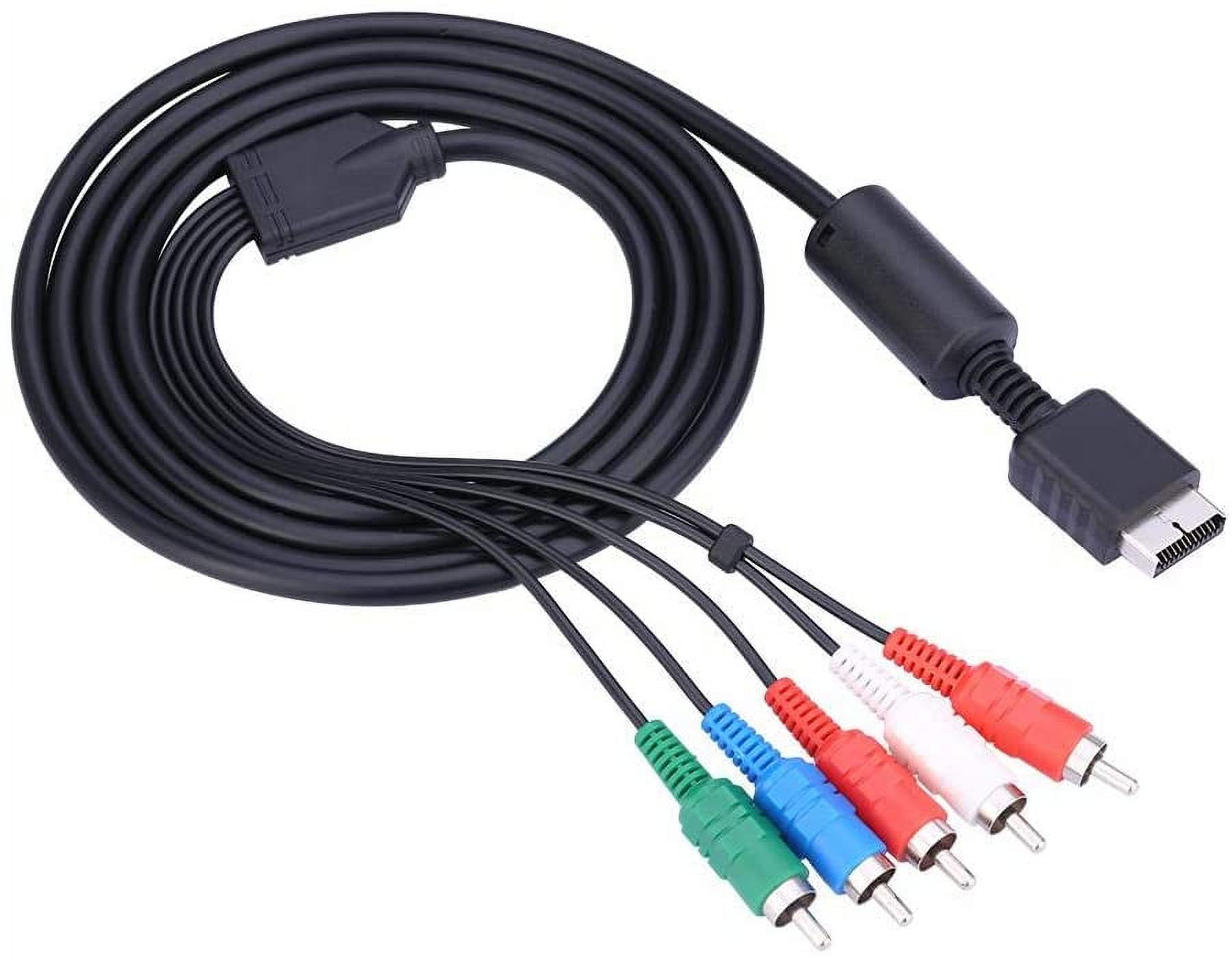 Multi Out AV Cable High-Definition Component Video/Audio Cable for PS2 ...