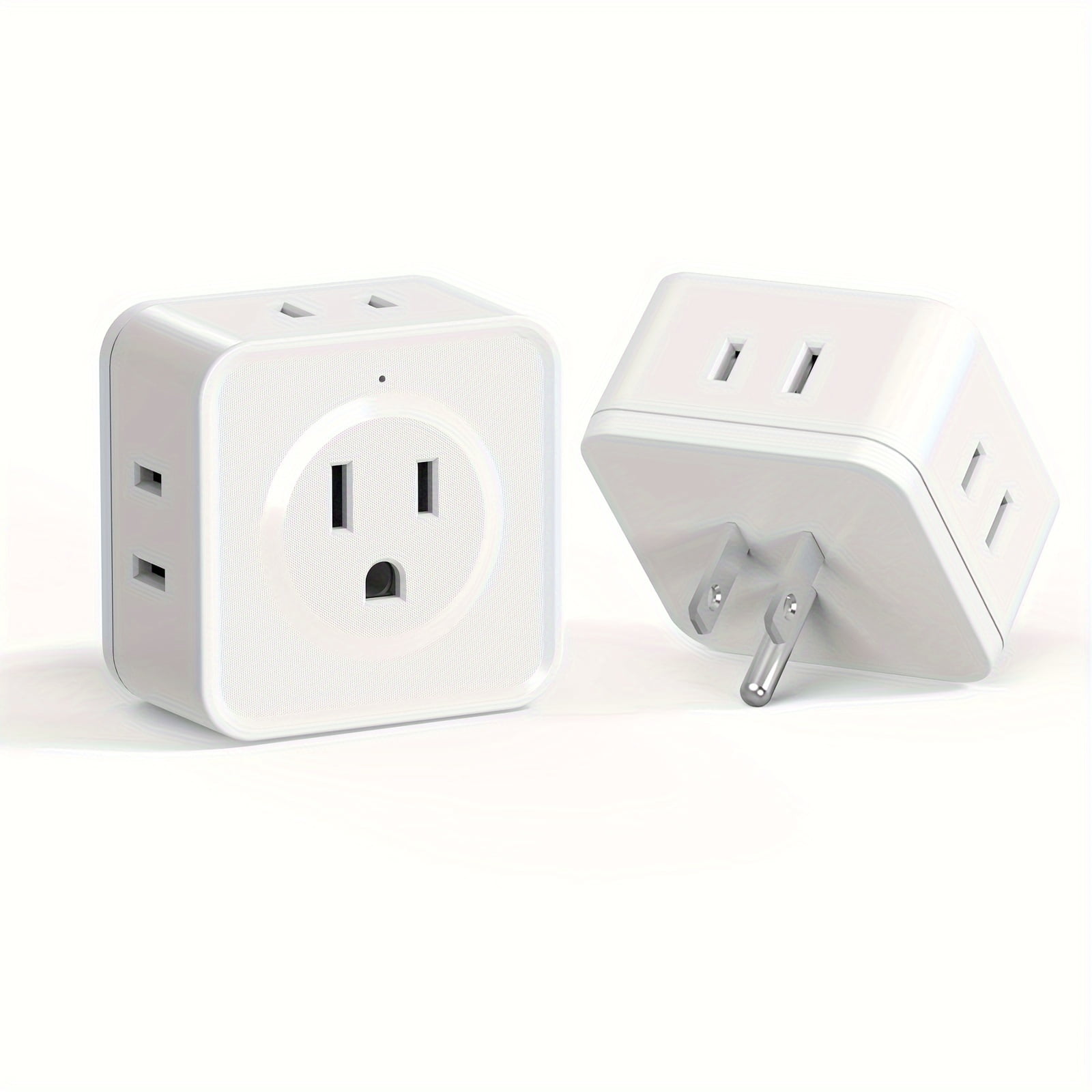 Multi Outlet Splitter - Space-Saving 5-Outlet Extender Adapter with ...