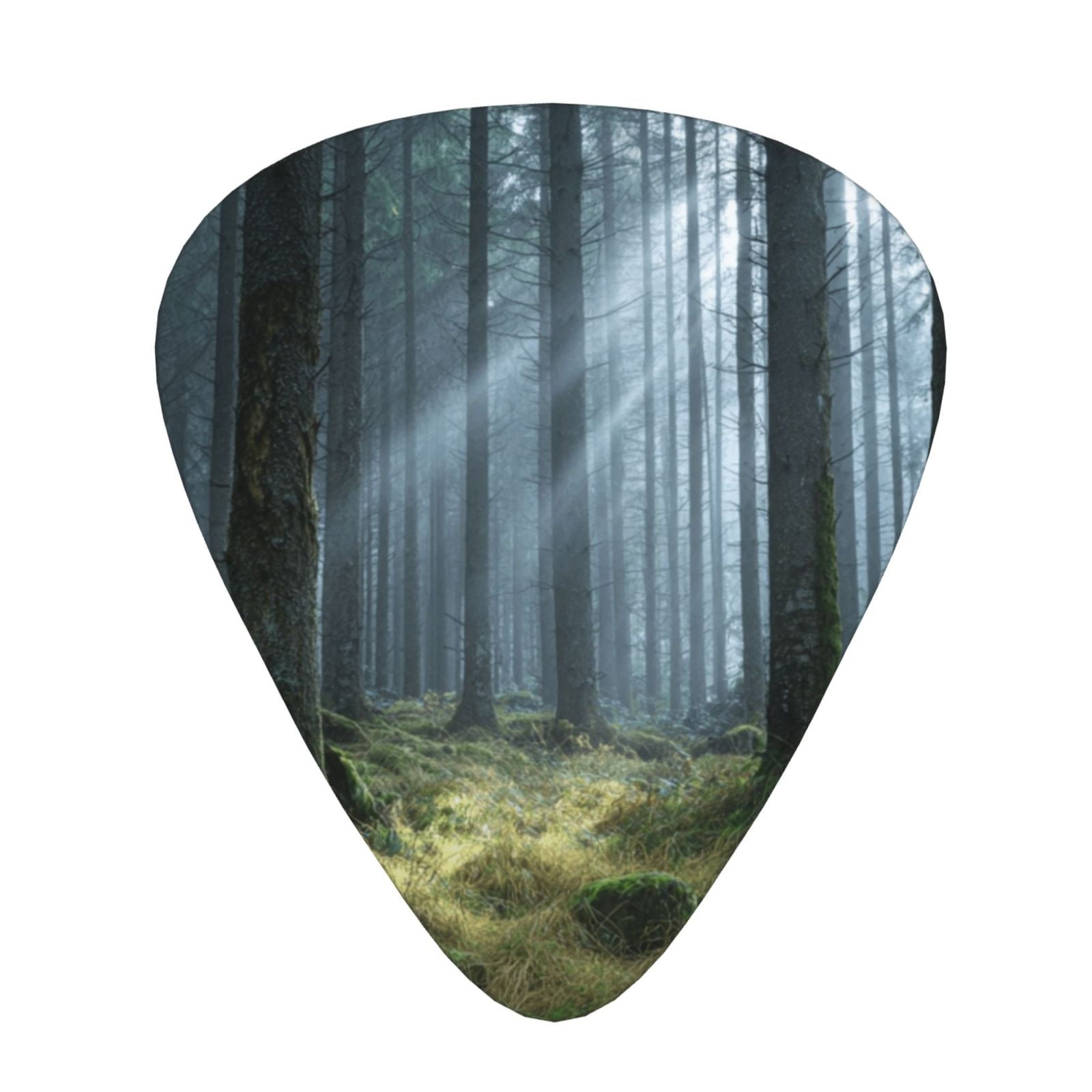 Multi-Pack ABS Guitar Picks 12/60/108/120/144/216 PCS - Forest - 60 PCS ...