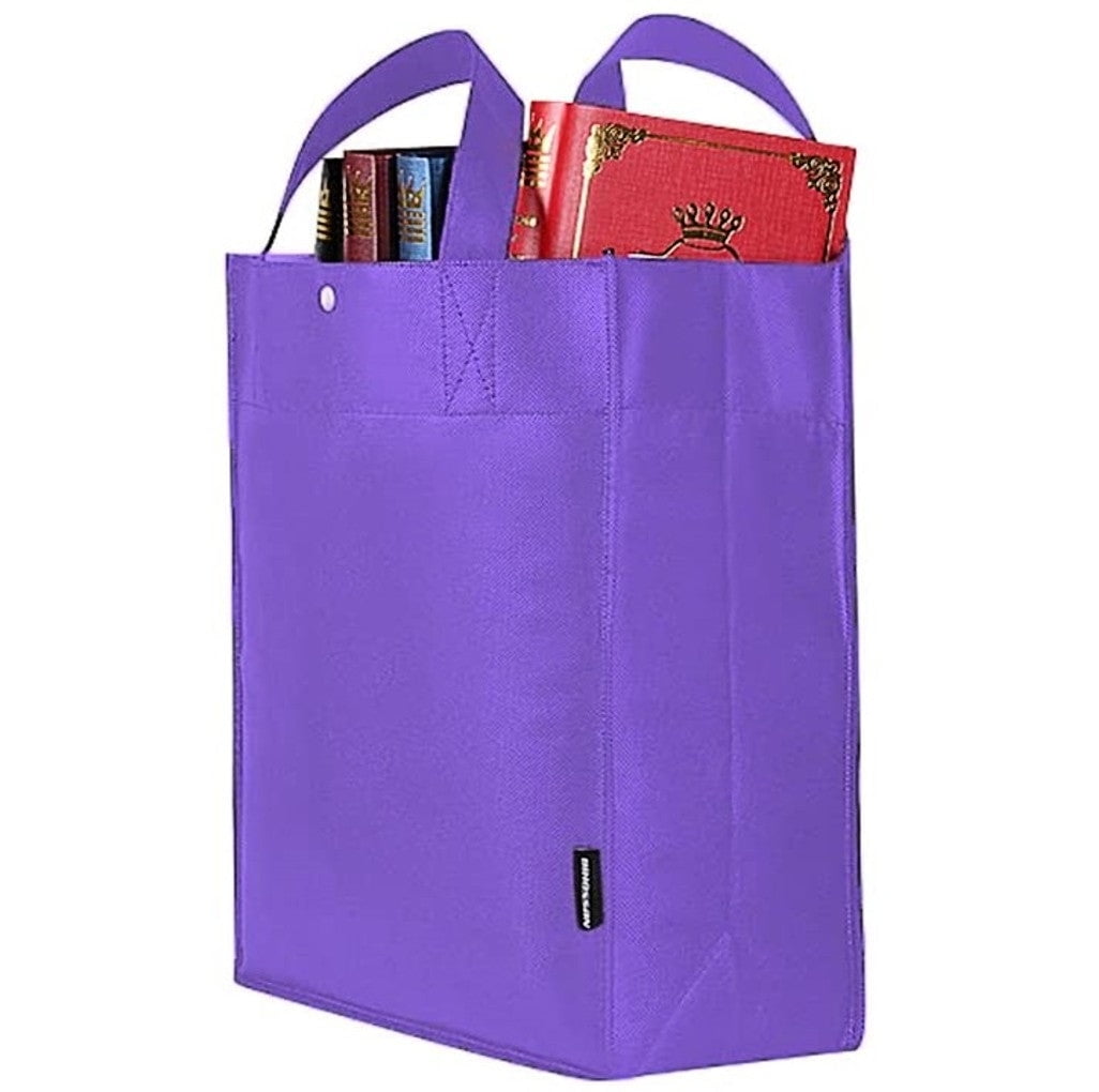 Multi-Pack Foldable Recycled Reinforced Handles Storage Grocery ...