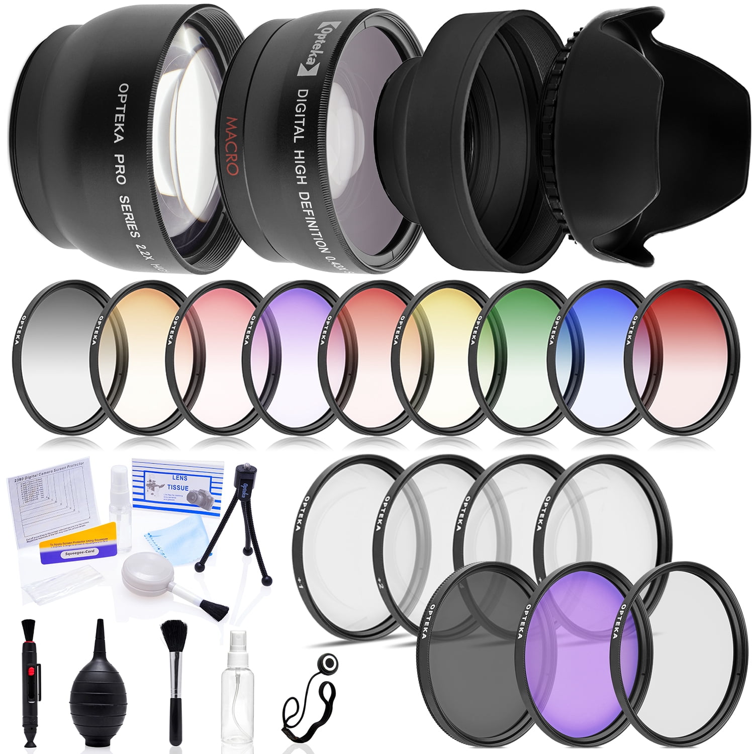 Multi-Piece Advanced Lens Package For The Nikon D100 D200 D300 D300S ...