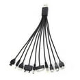 Multi Pin Cable Charger USB Adapter Cable Data Wire Cord 10 In 1 ...