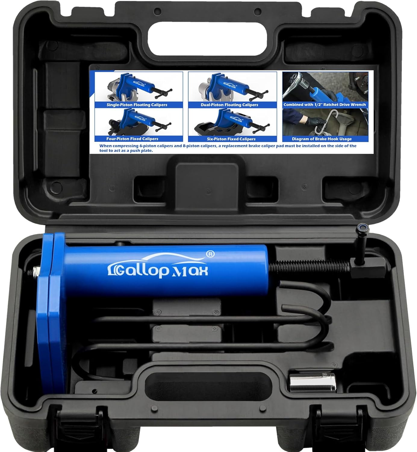 Multi Piston Brake Caliper Compression Tool Brake Caliper Press Tool ...