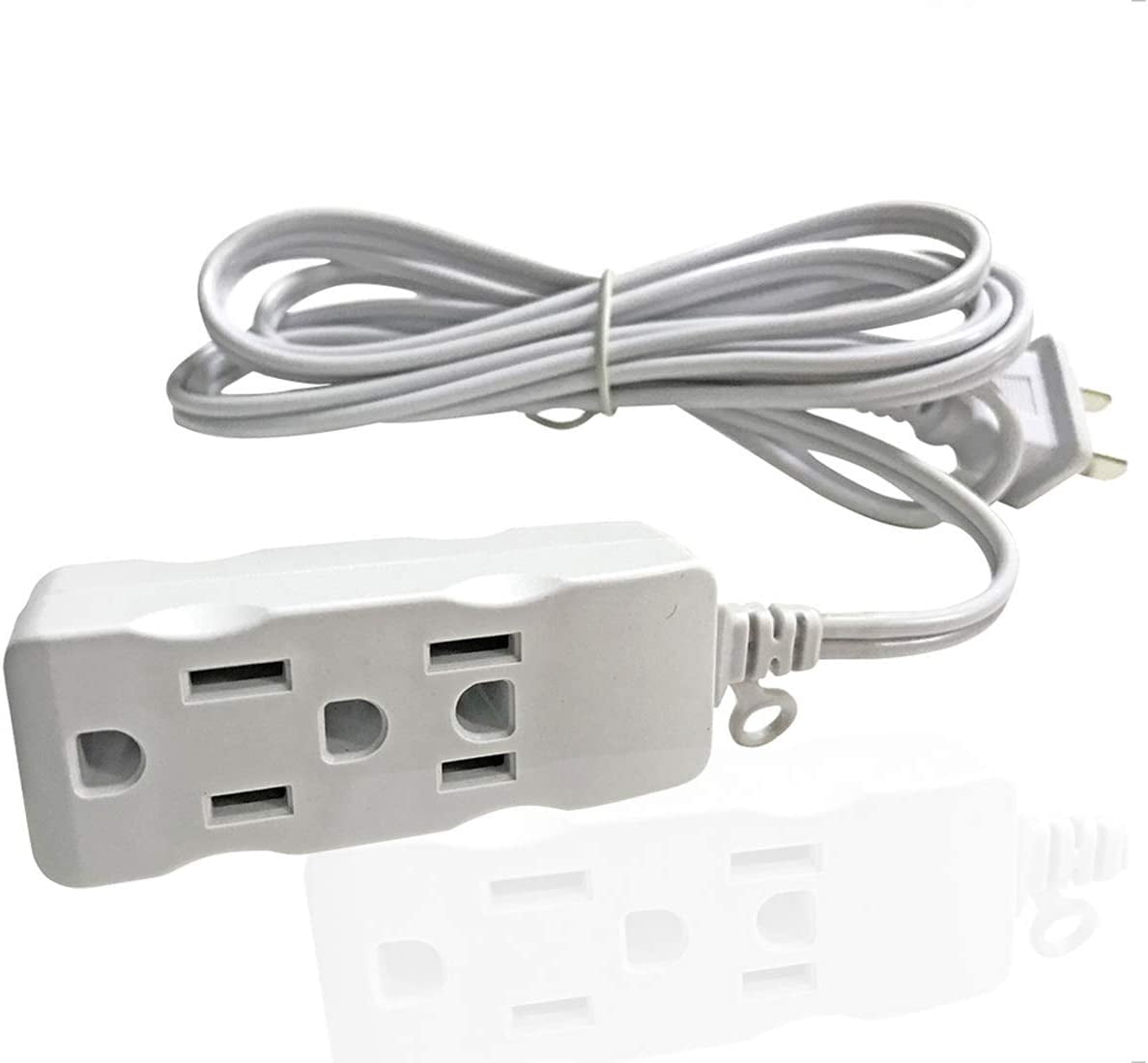 Multi Plug Outlet Extender Box,3 Outlet Power Strip, Input :2 Flat pins ...