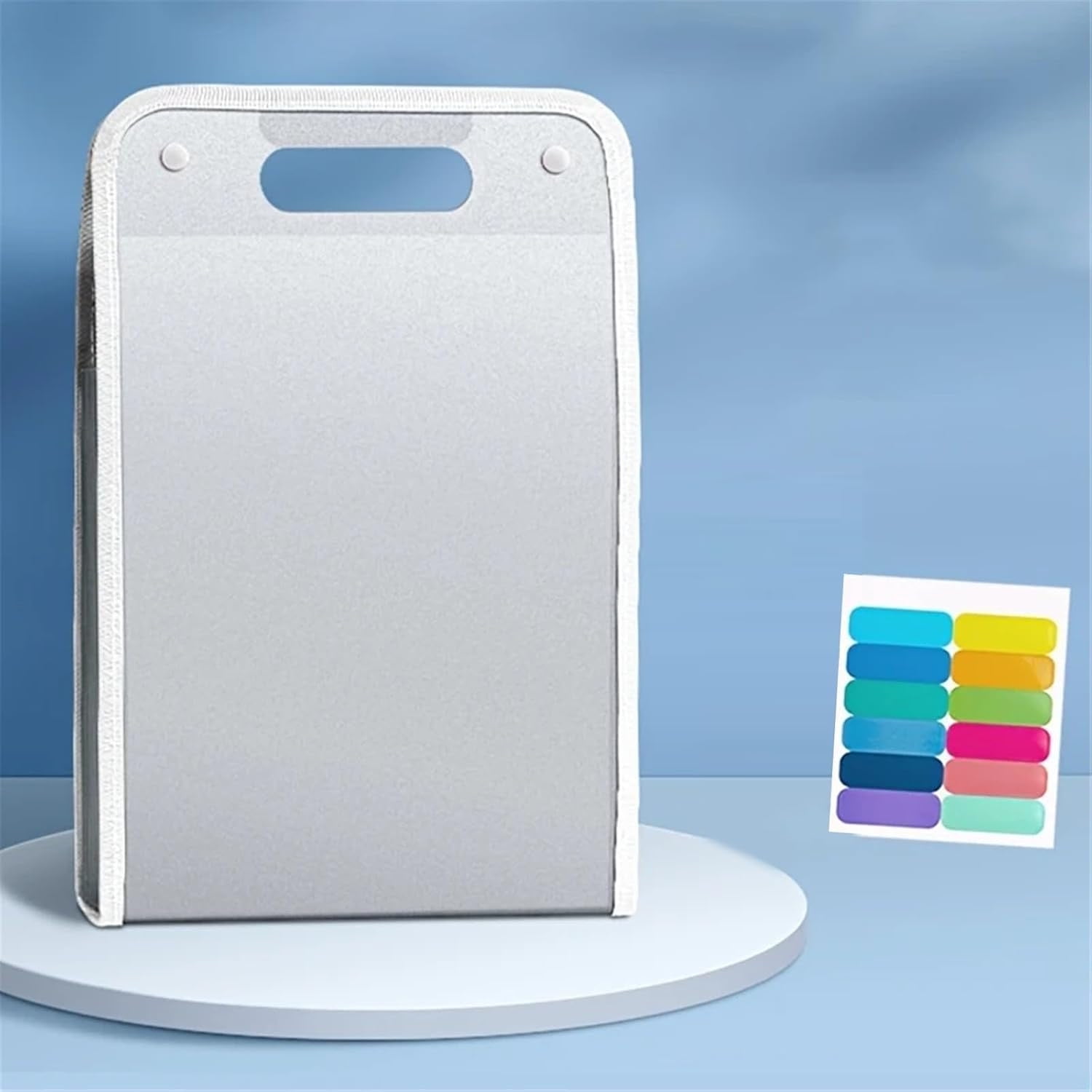 Multi-Pocket Expanding File Organizer - Color Coded Document Storage ...