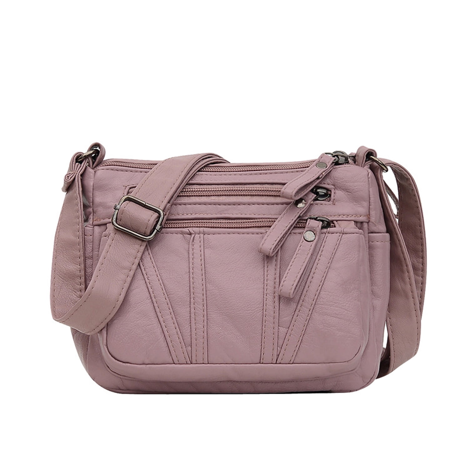 Multi Pocket Shoulder Bag Crossbody Bag - Walmart.com