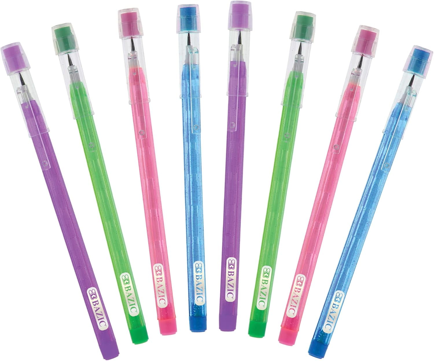 Multi Point Pencil Dazzle w/Latex Eraser, Non-ening Multipoint Pencils ...