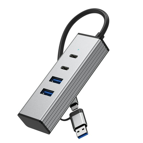 Multi Port USB 3.2 Adapter 10Gbps for Type C Devices Tablets Game ...