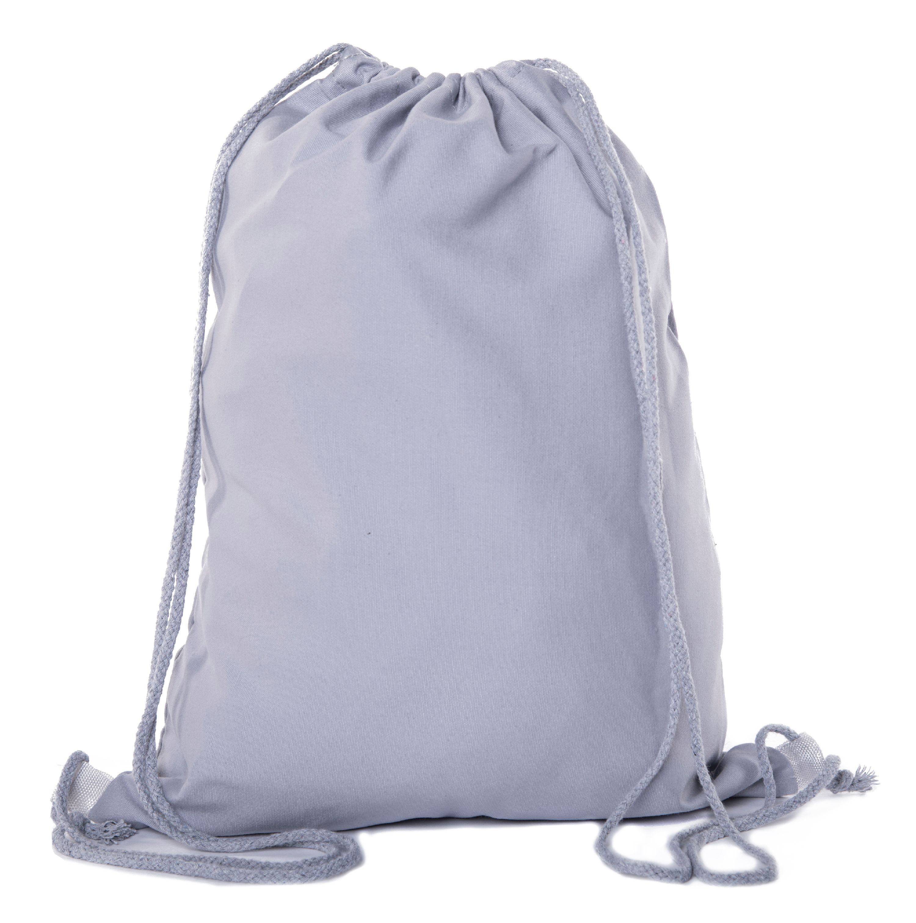 Multi-Purpose 100 % Cotton Canvas Drawstring Backpacks-Wholesale Heavy ...