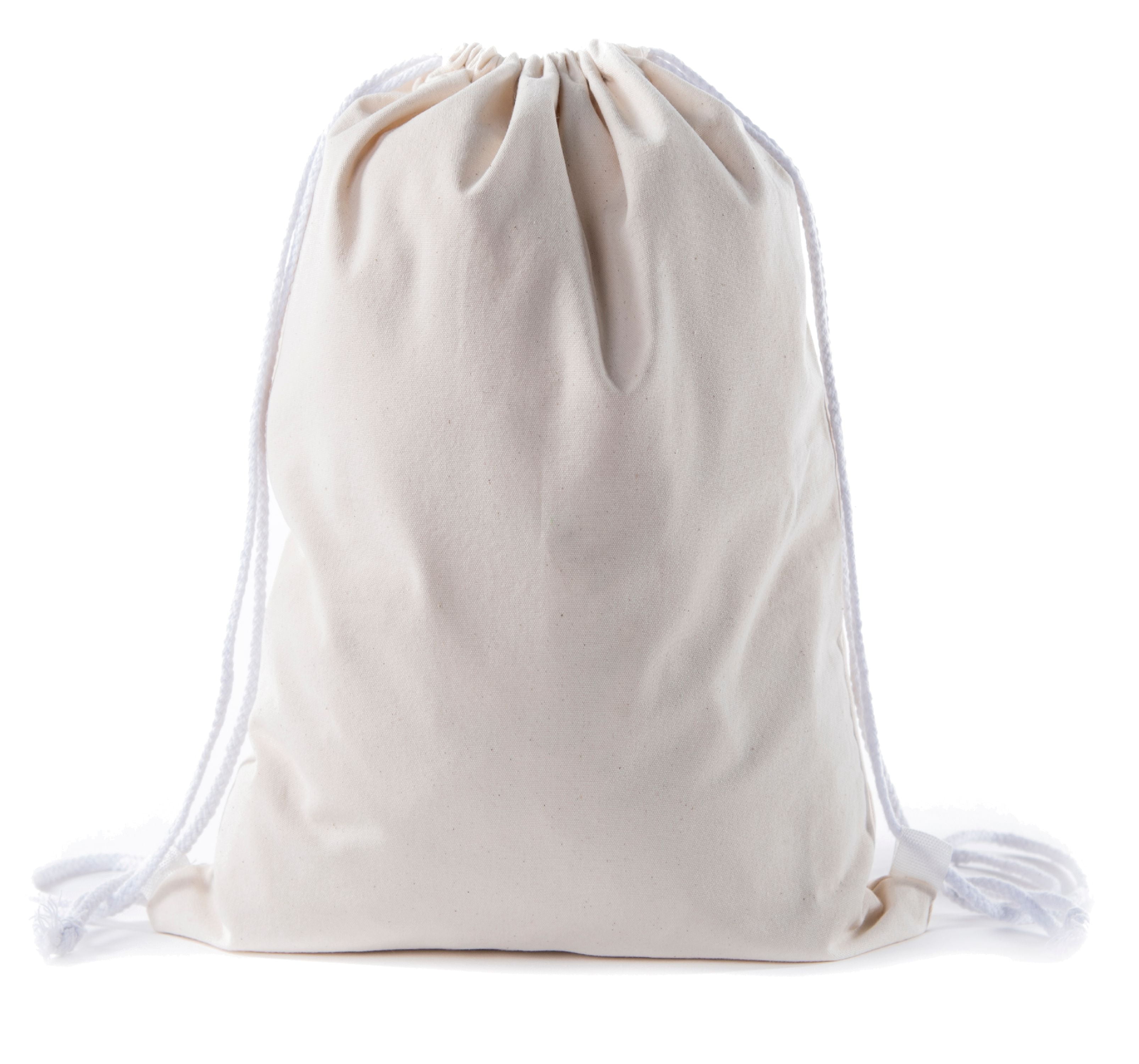 Multi-Purpose 100 % Cotton Canvas Drawstring Backpacks-Wholesale Heavy ...