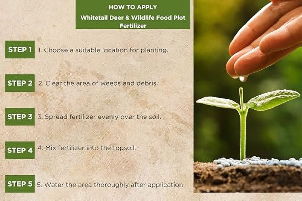 Multi-Purpose 19-19-19 Wildlife Plot Fertilizer - Perfect Blend for ...