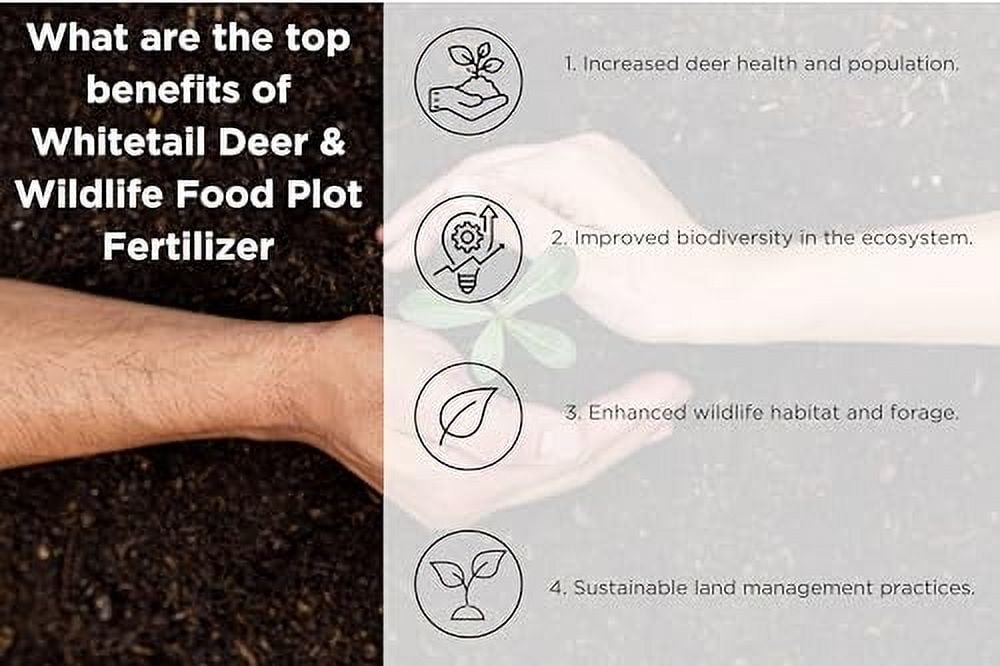 Multi-Purpose 19-19-19 Wildlife Plot Fertilizer - Perfect Blend for ...