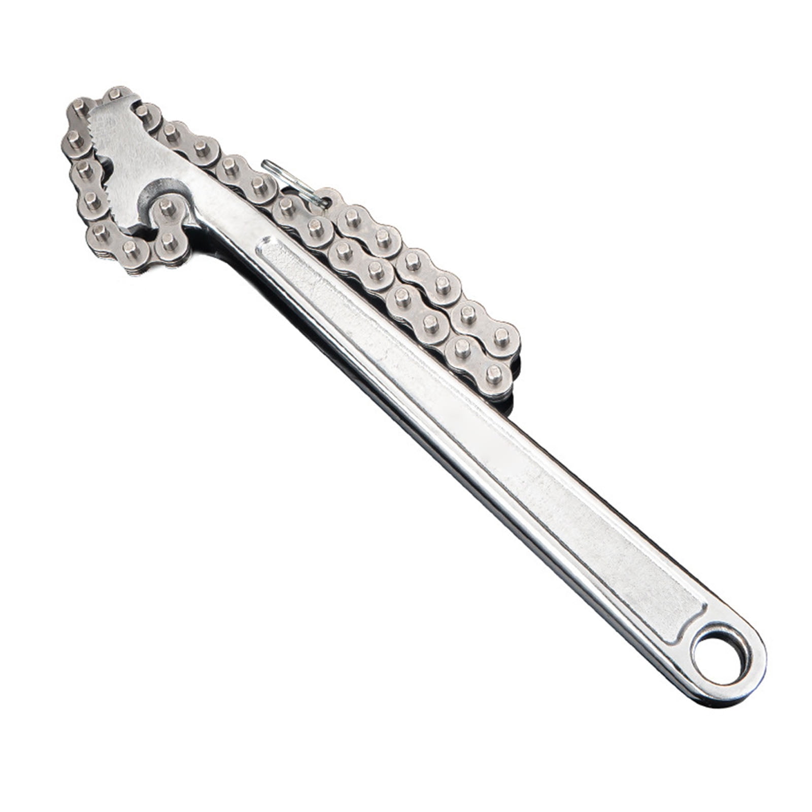 Multi Purpose Adjustable Chain Belt Removal Wrench Fine Tooth Jaw ...