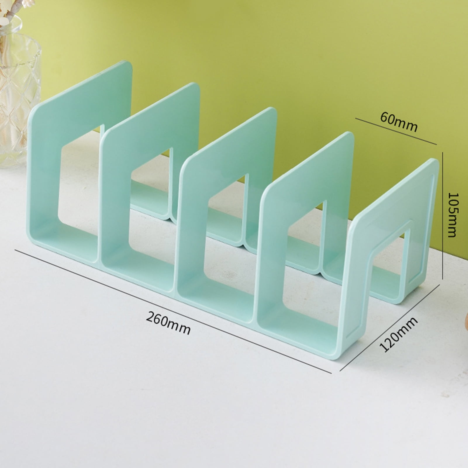 Multi-Purpose Bookends Book Storage Stand Organizer Holder Desk ...