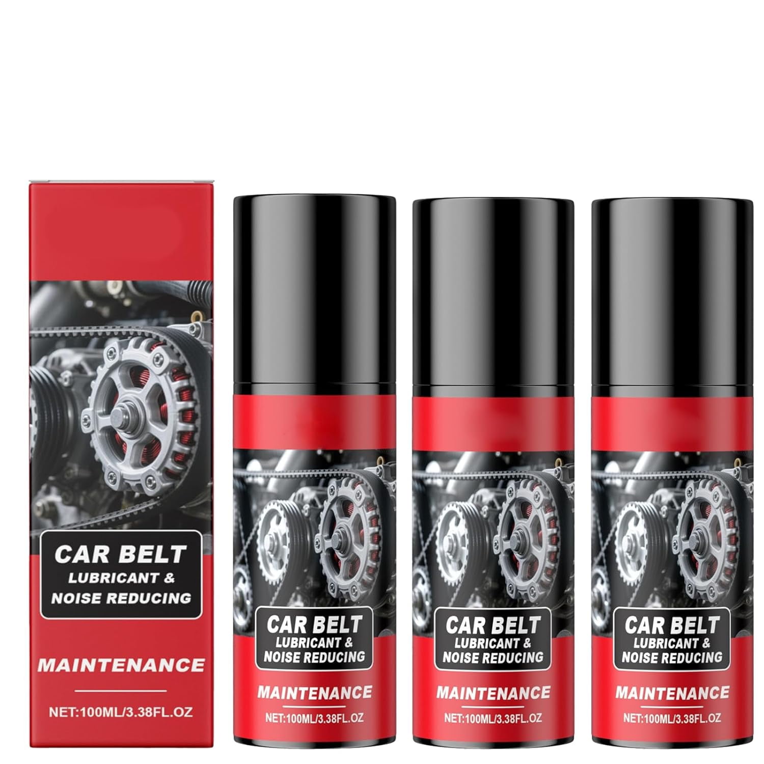 Multi Purpose Car Belt Lubricant, Automotive Dressing Spray for Noise ...