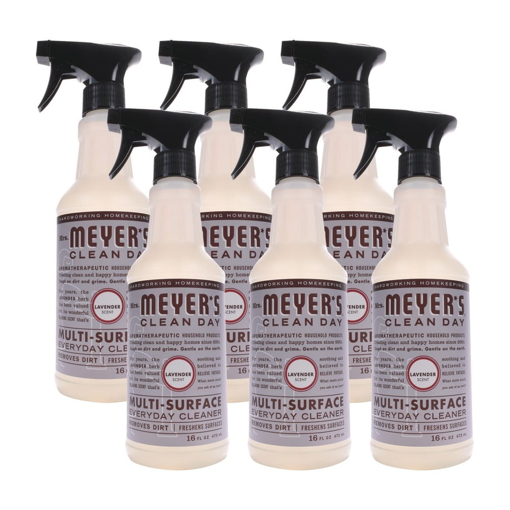 Multi Purpose Cleaner Lavender Scent, 16 oz Spray Bottle, 6/Carton ...