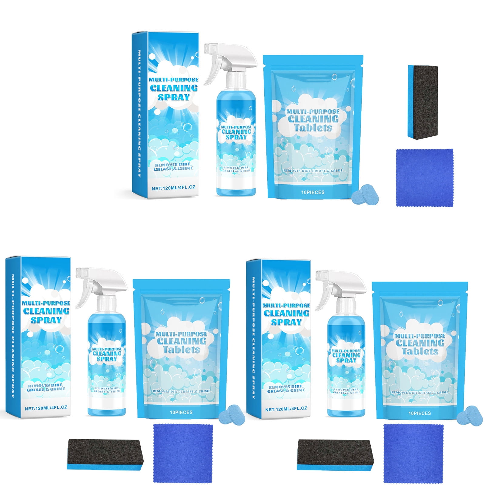 Multi-Purpose Cleaner, Rapid Penetration Deep Cleaning Solution ...