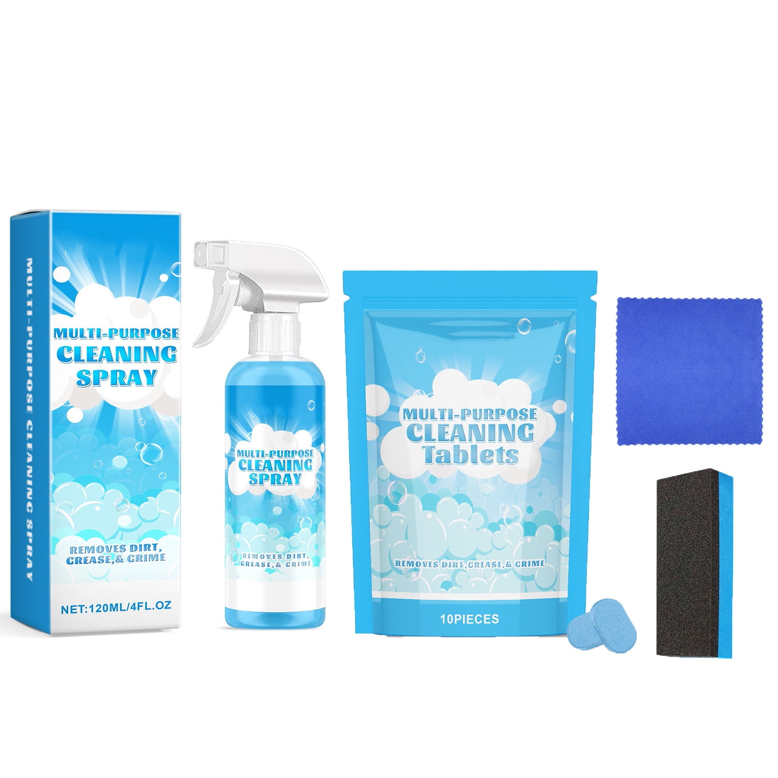 Multi-Purpose Cleaner with Tablets | Rapid Dirt Penetration | Stain ...