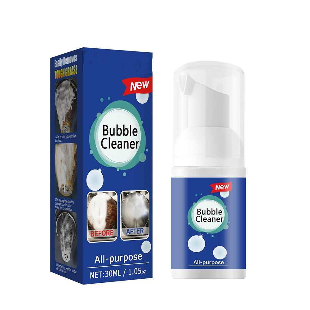 Multi Purpose Cleaning Bubble Cleaner Spray Foam Kitchen Grease Dirt ...