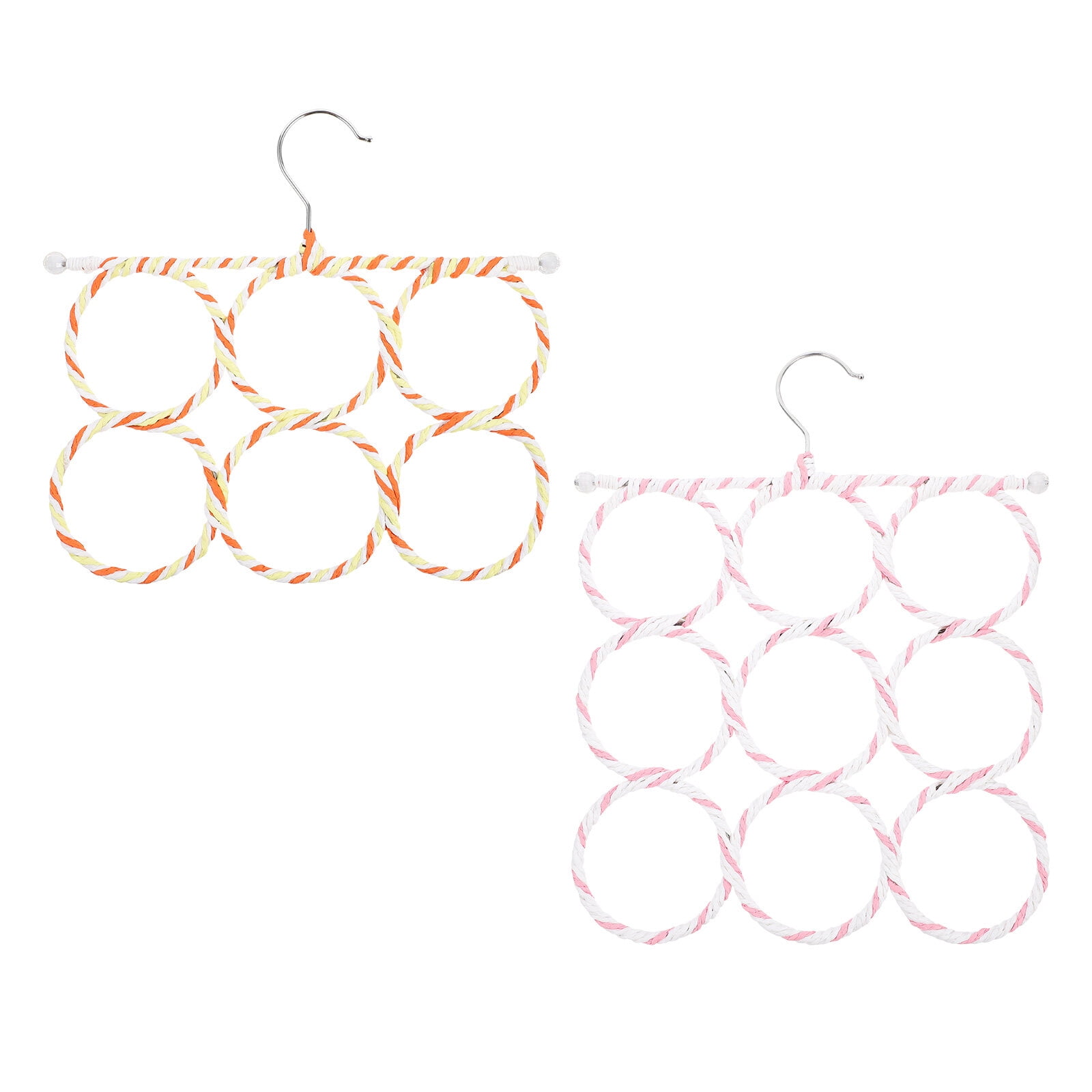 Multi-Purpose Clothes Rack & Scarf Hanger for Closet Space-Saving ...