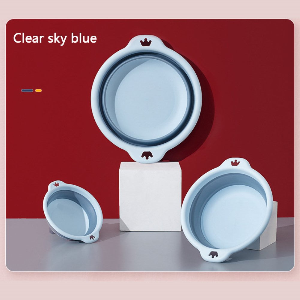 Multi-Purpose Collapsible Wash Basin, Portable Folding Catch Basin with ...