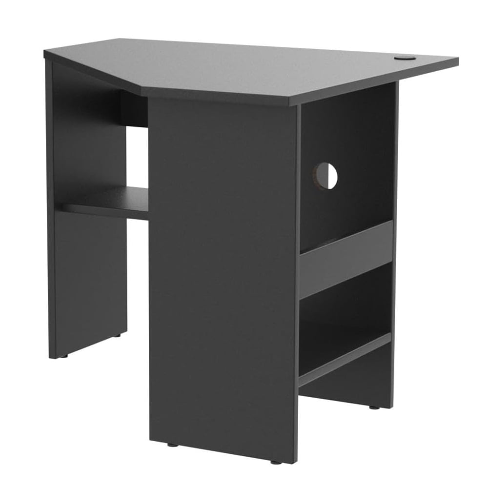 Multi-Purpose Corner Desk, Triangular Computer Workstation with Storage ...