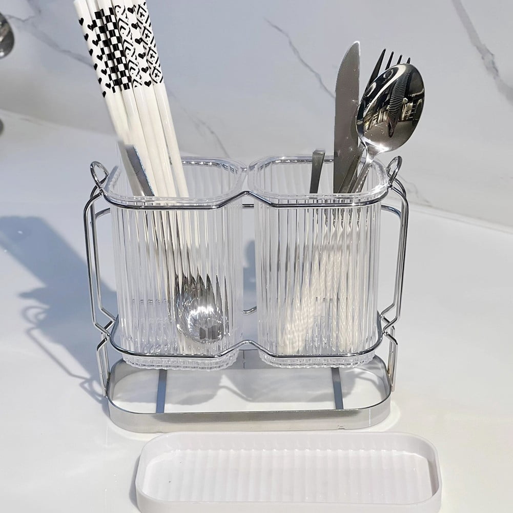 Multi-Purpose Cutlery Holder Organizer for Kitchen Countertop ...