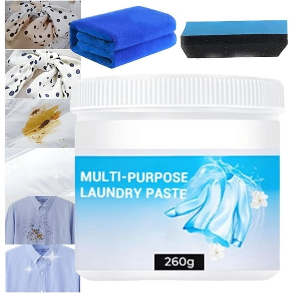 Multi-Purpose Deep Cleaning Laundry Paste,All-purpose Cleaning Paste for Clothes and Shoes,Multi ...