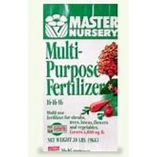 Multi- Purpose Fertilizer 16-16-16 20lb - Walmart Business Supplies