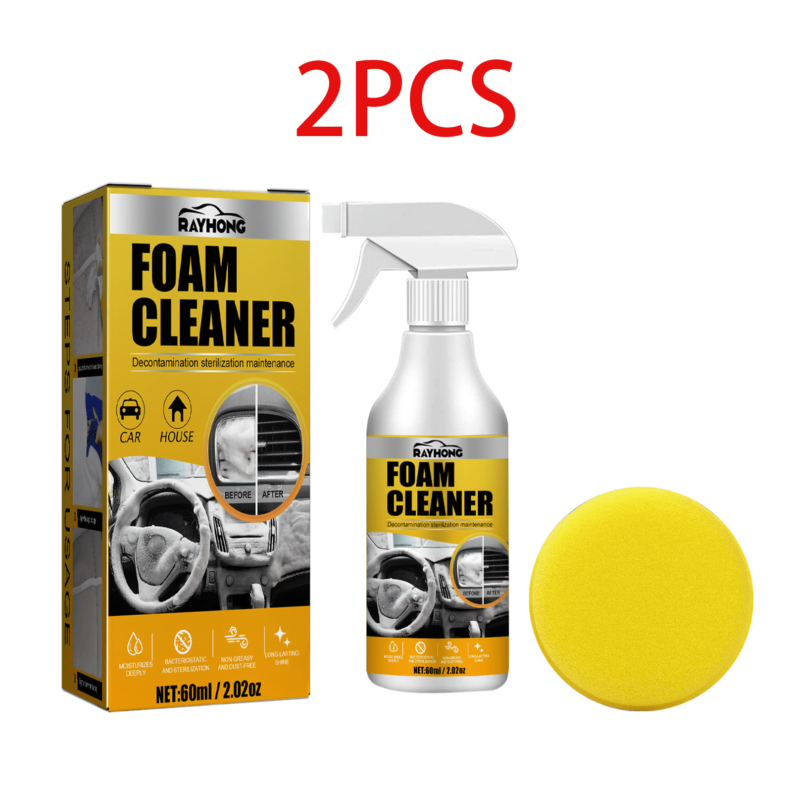 Multi Purpose Foam Cleaner,Engine Cleaner Foam,Car Interior Foam ...