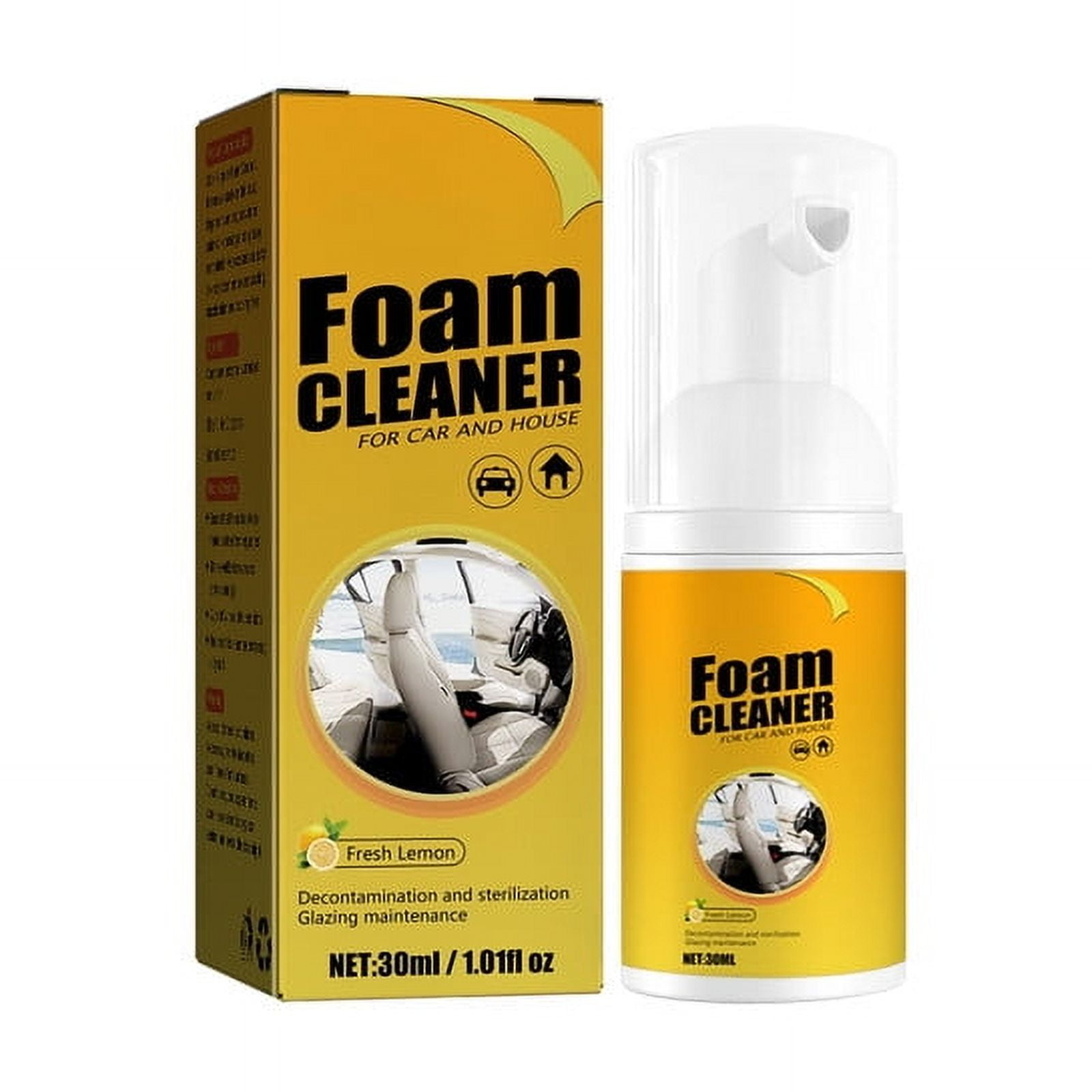 Multifunctional Auto Upholstery Cleaner: Deep Foam Cleaning for Car ...