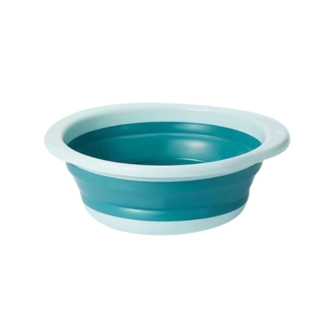 Multi-Purpose Folding Collapsible Wash Basin Lightweight Portable Face ...