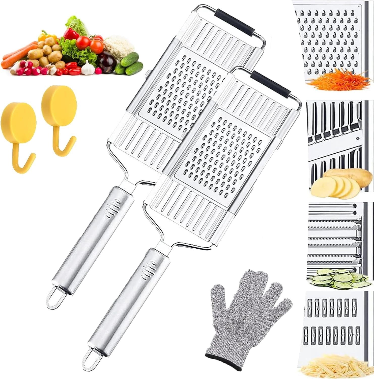 Multi Purpose Fruit & Vegetable Slicer, Shoptice Vegetable Slicer, 4 in ...