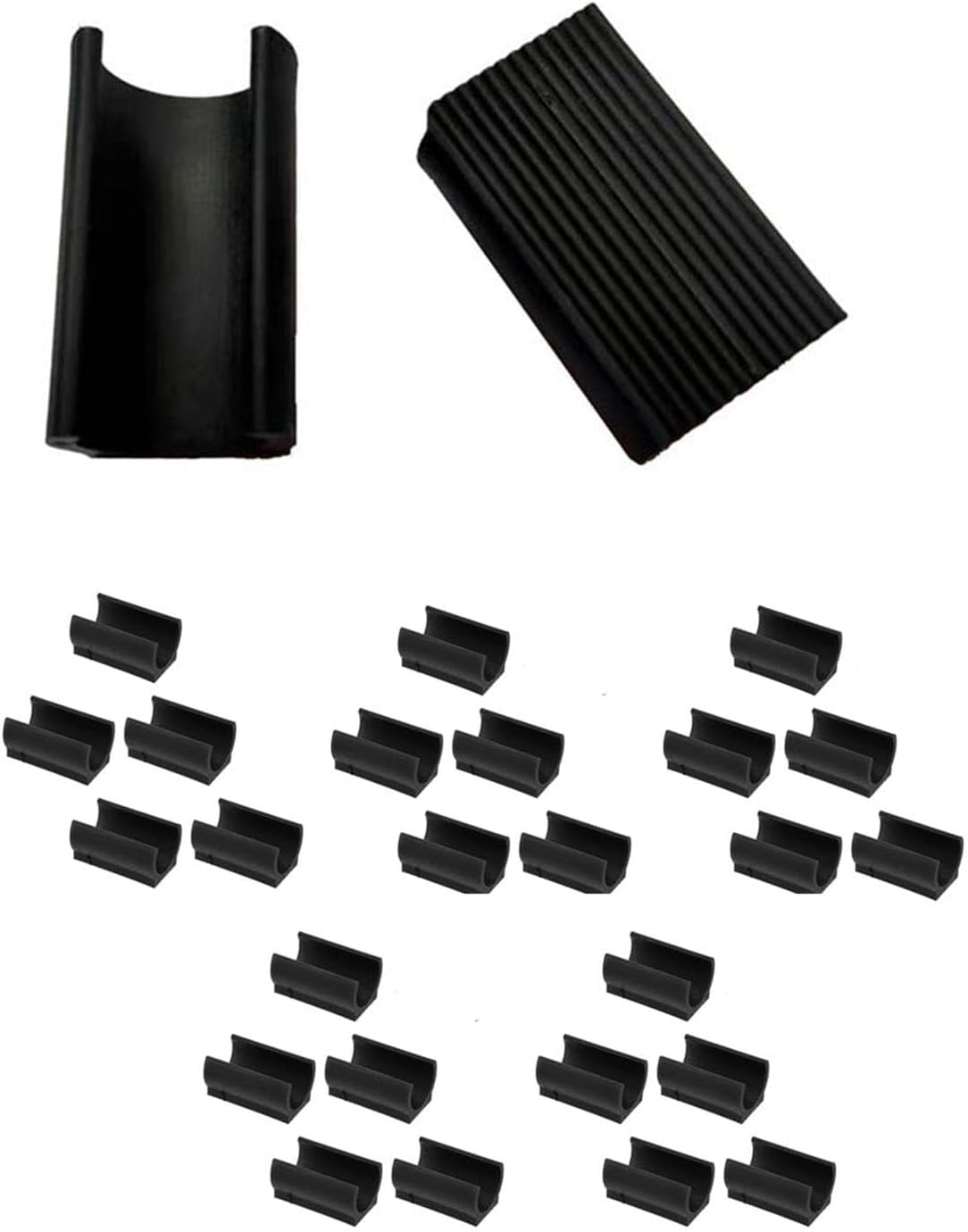 Multi-Purpose Furniture Protector: U-Shaped Foot Pads, Glide Covers ...