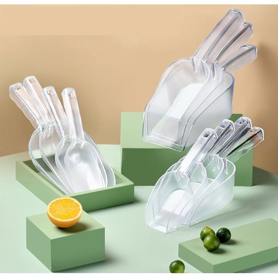 Multi-Purpose Kitchen Scoops - 2 Pack Ice Scoop & Bath Scoops ...