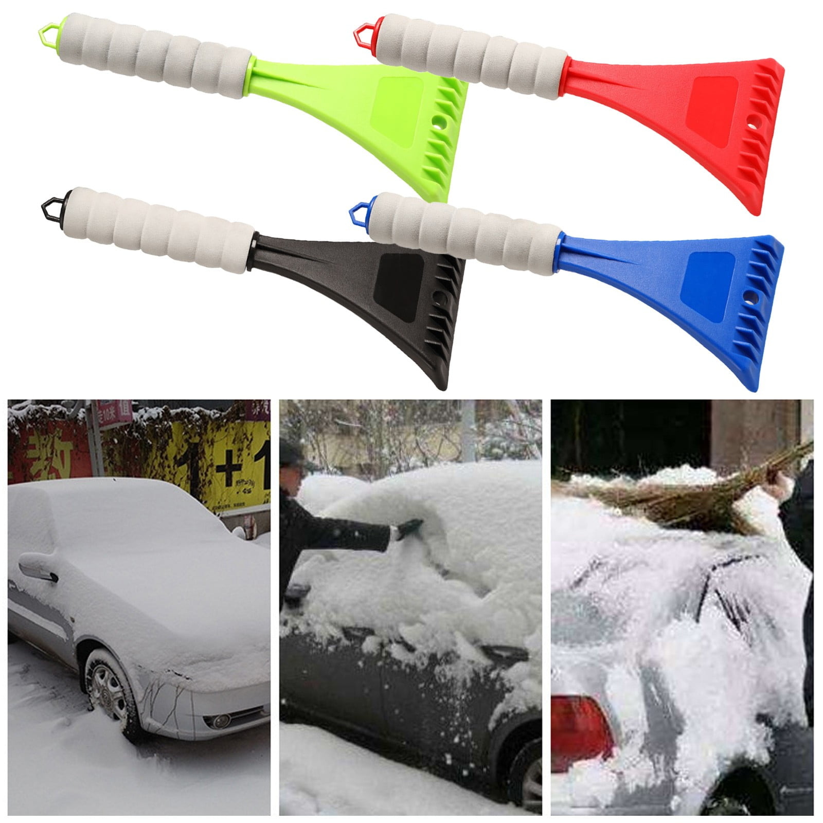 Multi Purpose Lightweight Ice Scraper for Car Windshield Truck SUV and ...