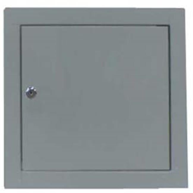 Multi Purpose Metal Access Panel, Key Lock, White - 24 x 24 in ...