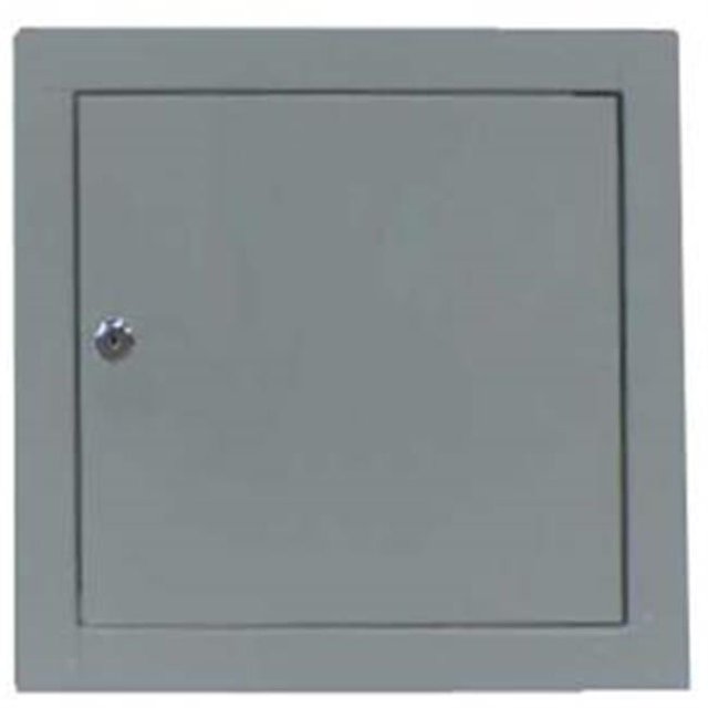 Multi Purpose Metal Access Panel, Key Lock, White - 24 x 24 in ...