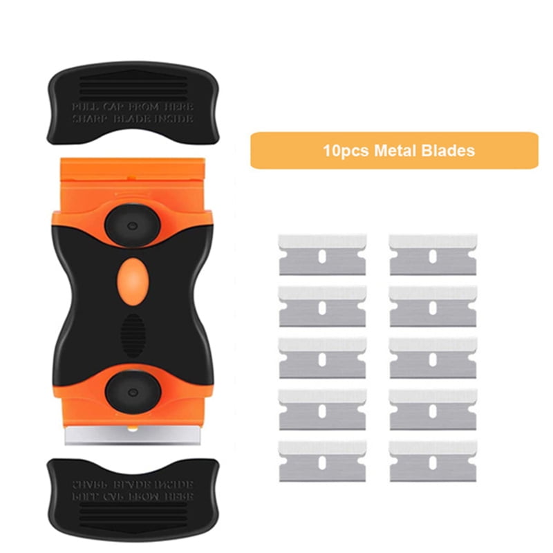 Multi-Purpose Mini Razor Blade Scraper Set Cleaning Tool for Scraping ...