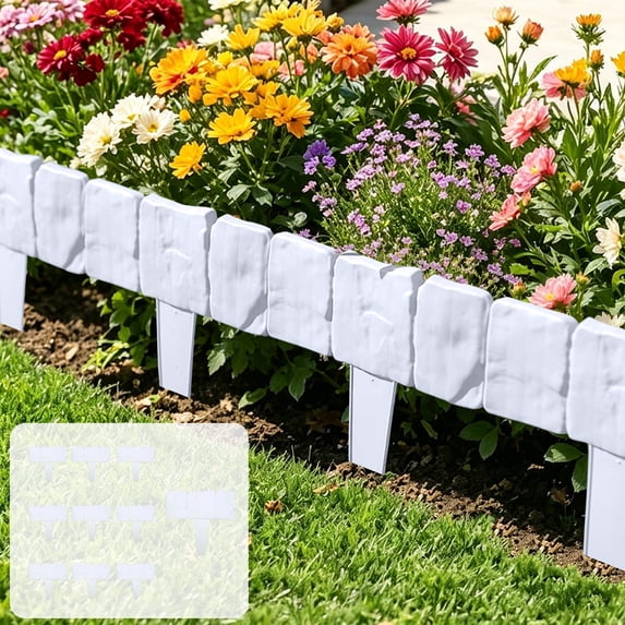 Multi Purpose Modular Horticultural Fencing, Plastic Garden Railing ...