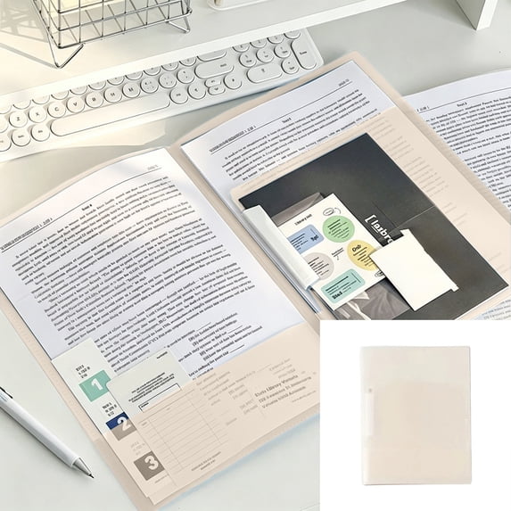 Multi Purpose Paper File Folder, Integrated Writing Board Data ...