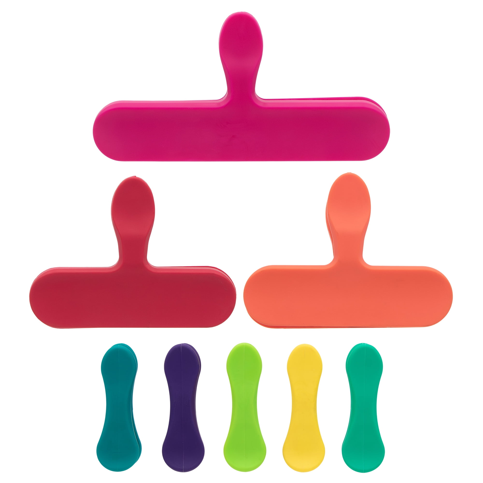 Multi-Purpose Plastic Bag Clips Variety Pack, 8 Count - Walmart.com