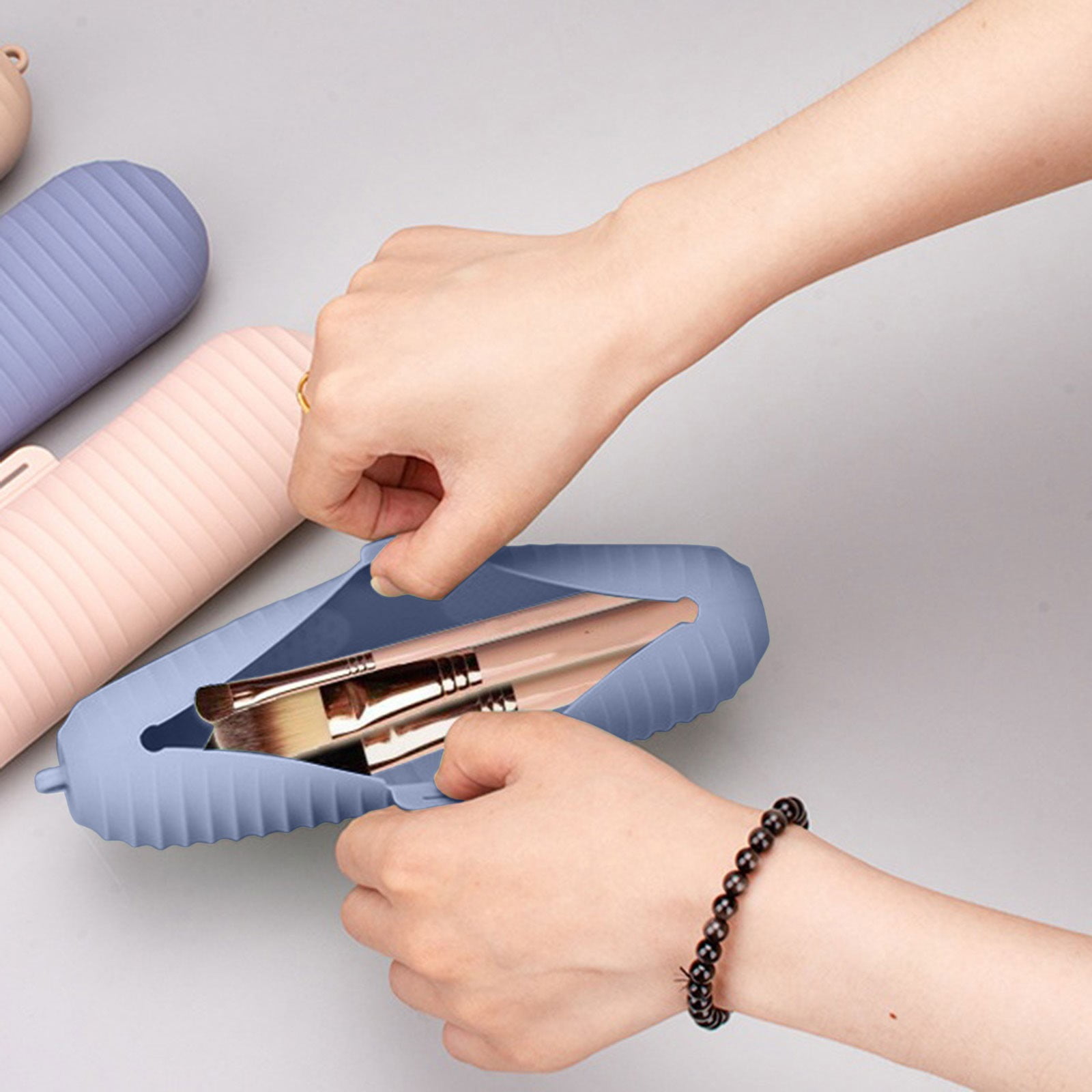 Multi Purpose Portable Storage Box Large Portable Vanity Makeup Case ...