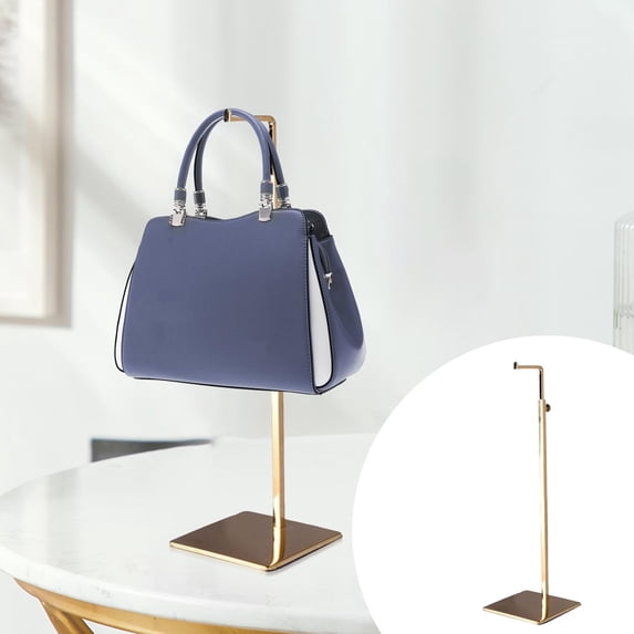 Multi Purpose Purse Display Stand Metal Holder Hanging Hook Organizer ...